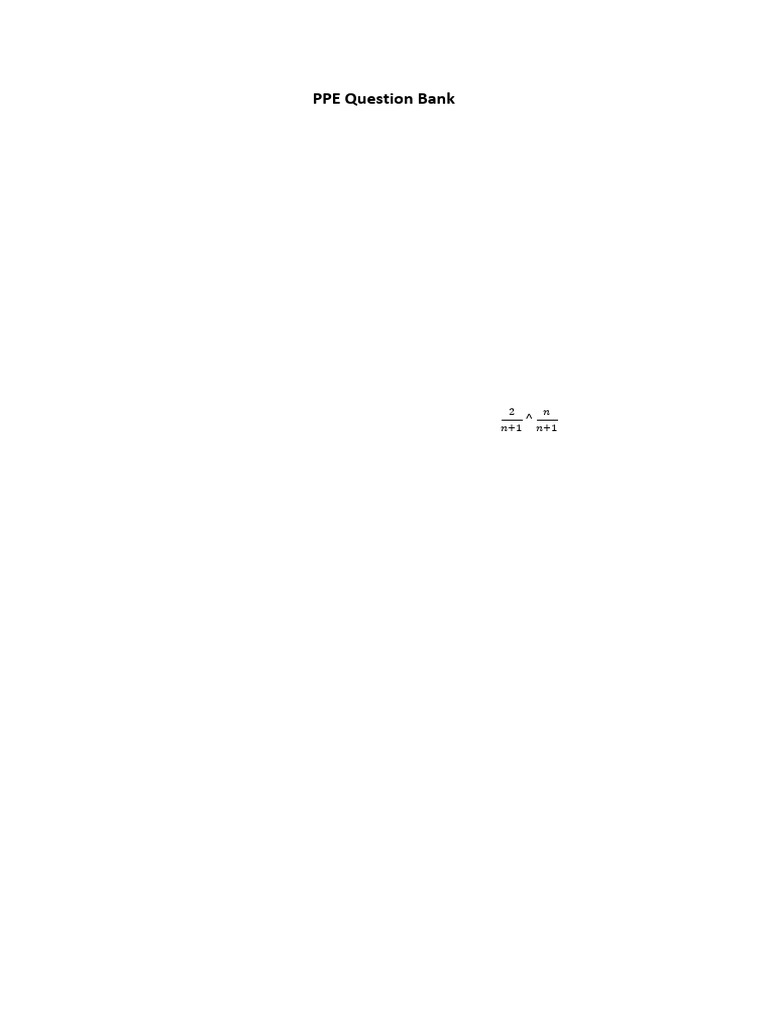 PPE Question Bank GTU | PDF