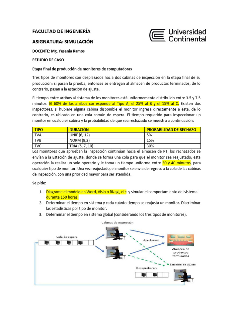 Simulacion Pa3 | PDF