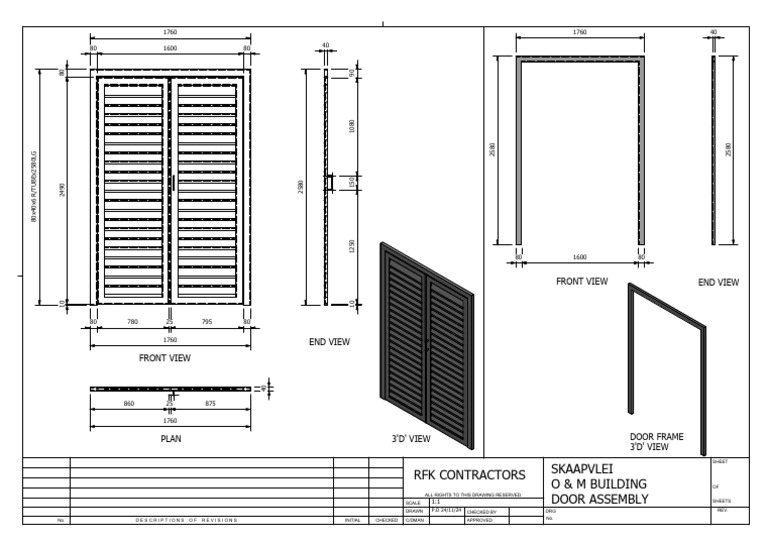 Door and Frame Assembly | PDF