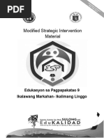 Q2 EsP 9 - Module 6 | PDF