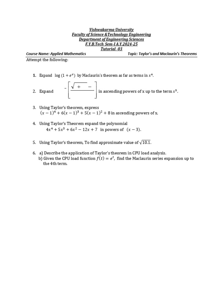 AM Tutorial 03 | PDF