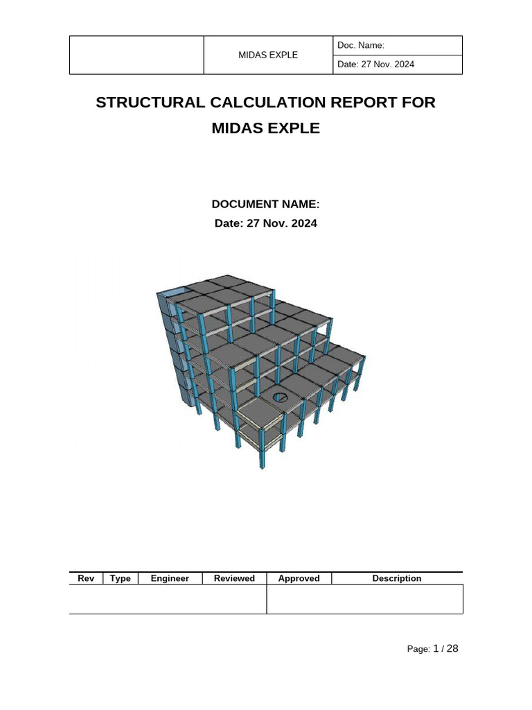 rapport midas | PDF | Civil Engineering | Building Engineering