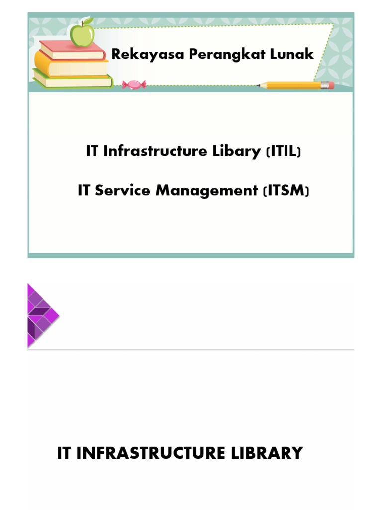Rpl2-Itsm Dan Itil | PDF