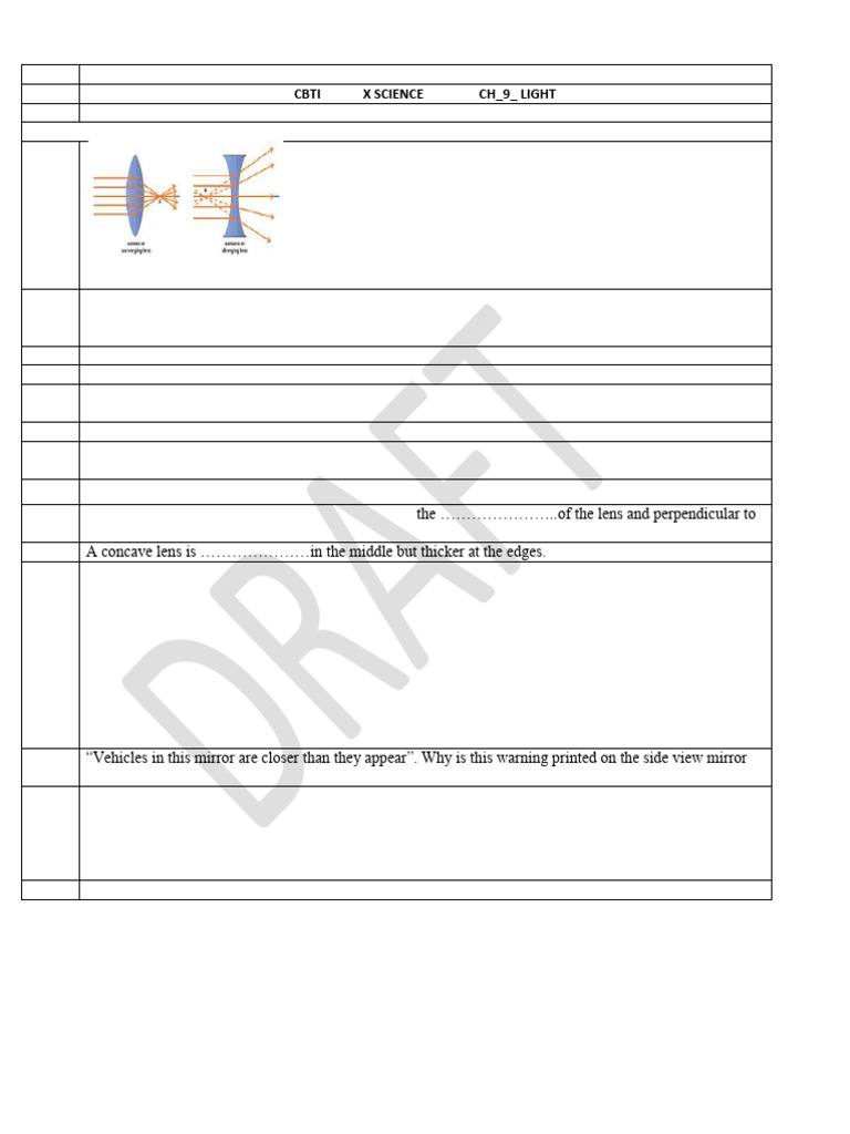X_CH_9_ LIGHT-1 | PDF | Mirror | Refractive Index