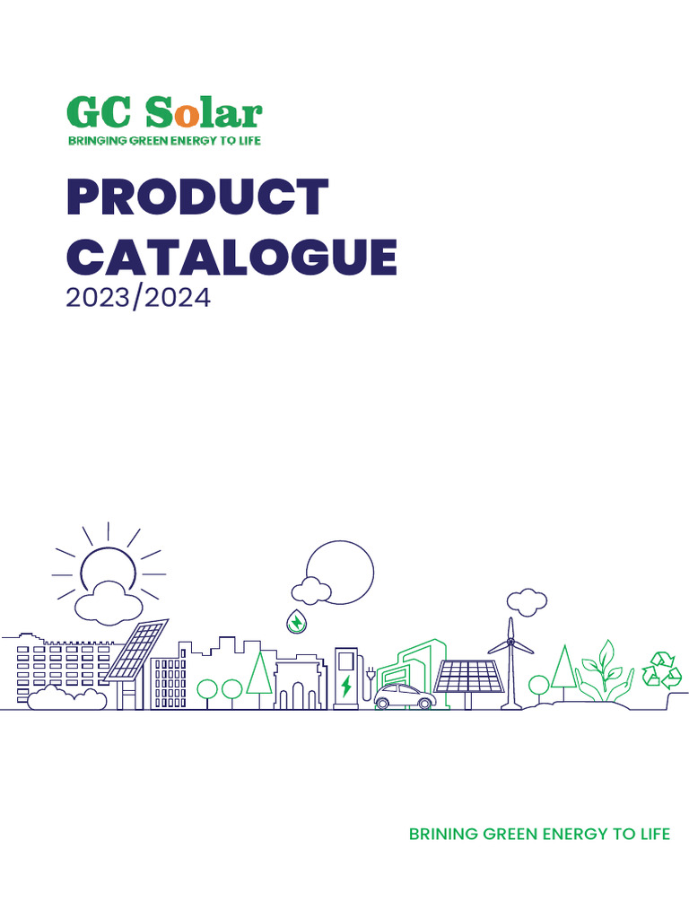 GC Solar Catalogue 2023 2024 | PDF | Solar Panel | Photovoltaics