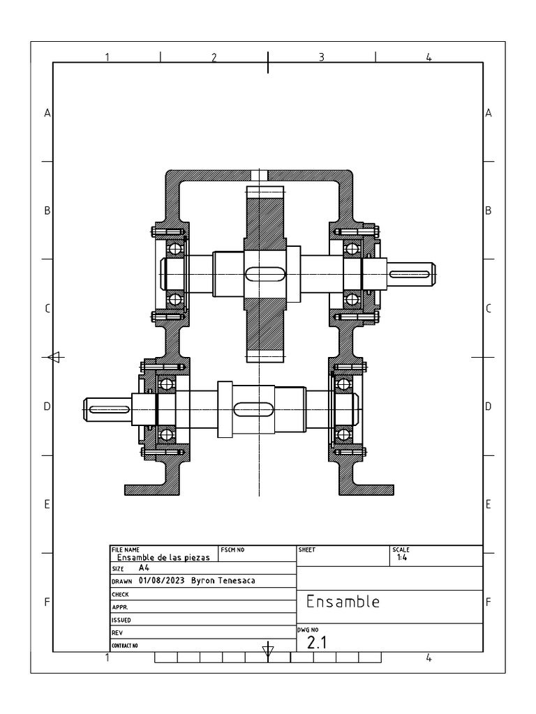 Ensamble de Diseño Model | PDF
