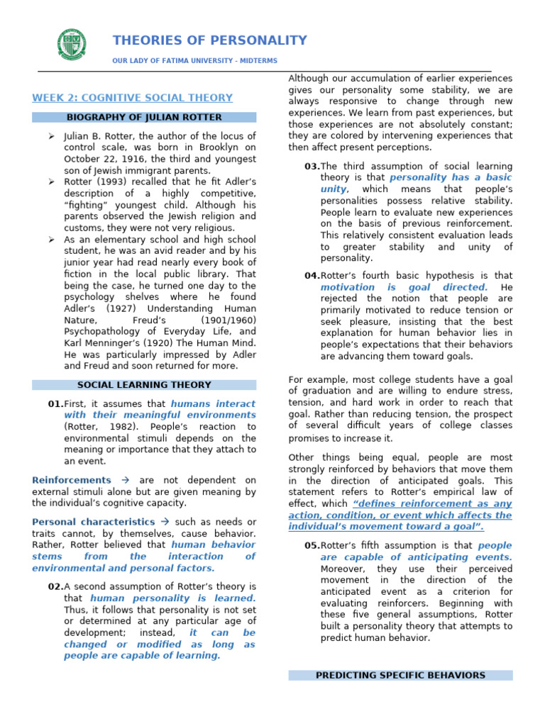 Theo Reviewer 6 | PDF | Reinforcement | Behavior Theo Reviewer 6 | PDF | Reinforcement | Behavior