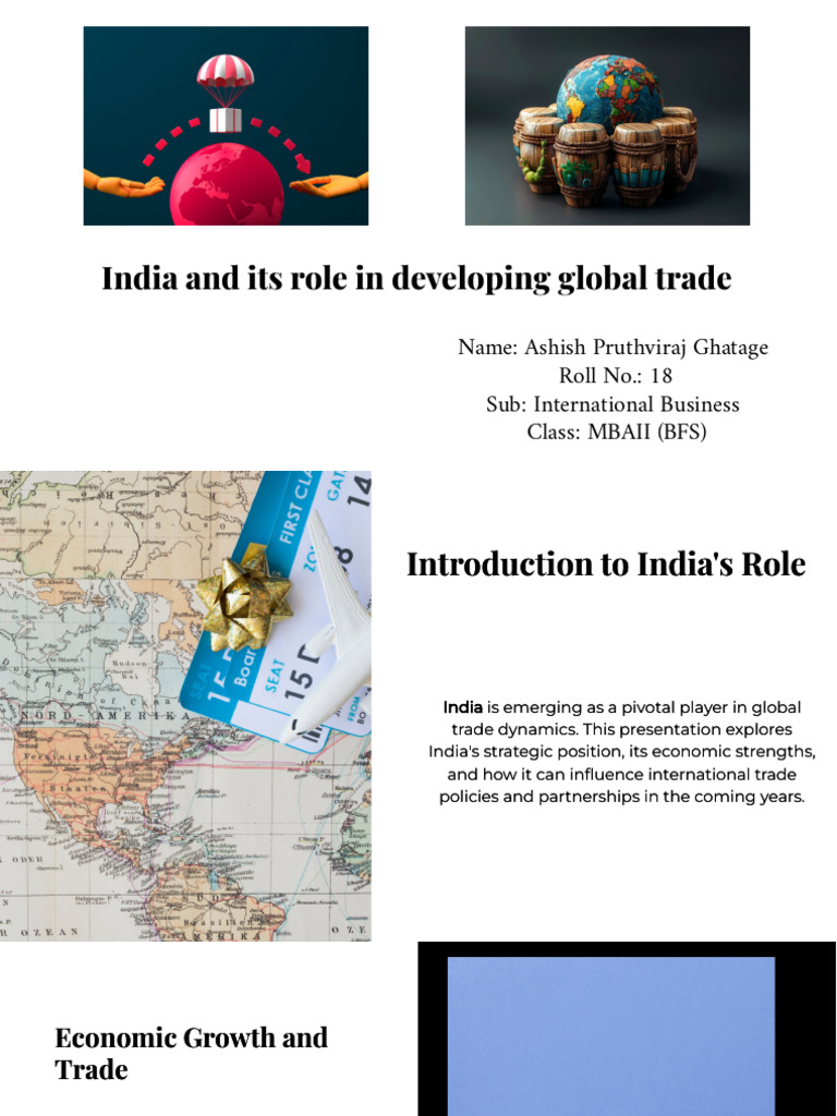 Wepik Indias Strategic Role in Shaping The Future of Global Trade ...