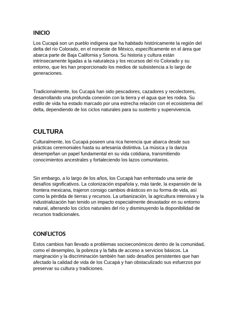 Cucapa | PDF | México | Entorno natural