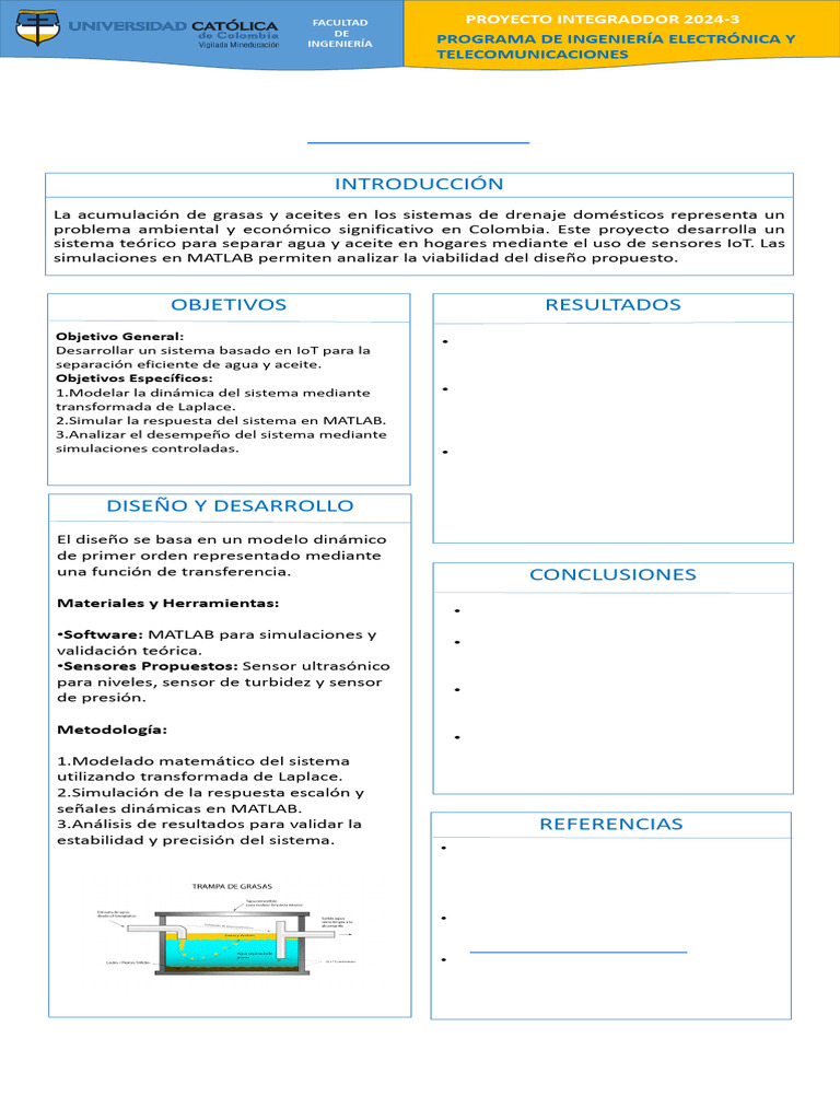 Poster Proyecto | PDF | Internet de las Cosas | Sensor