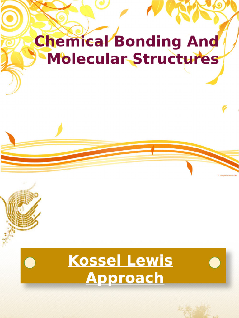 Understanding Chemical Bonding Basics | PDF | Molecular Orbital ...