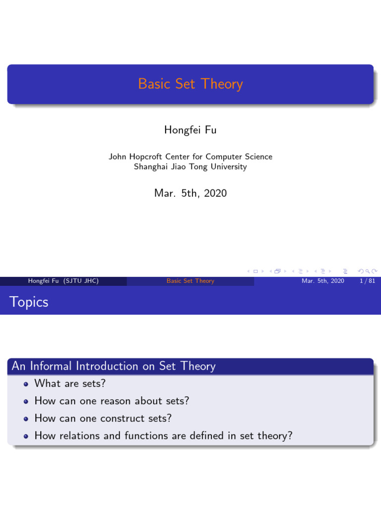Lecture 2 | PDF | If And Only If | Function (Mathematics)