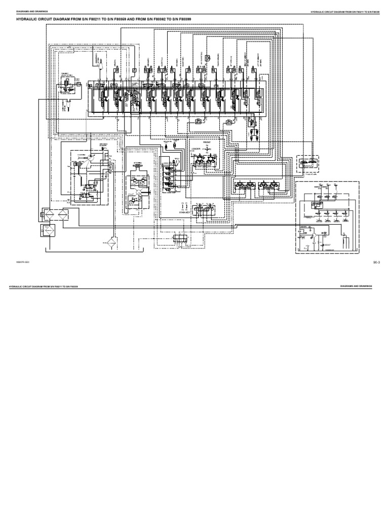 Planos WB97R-5 Hyd Elec | PDF | Manufactured Goods | Mechanical Engineering