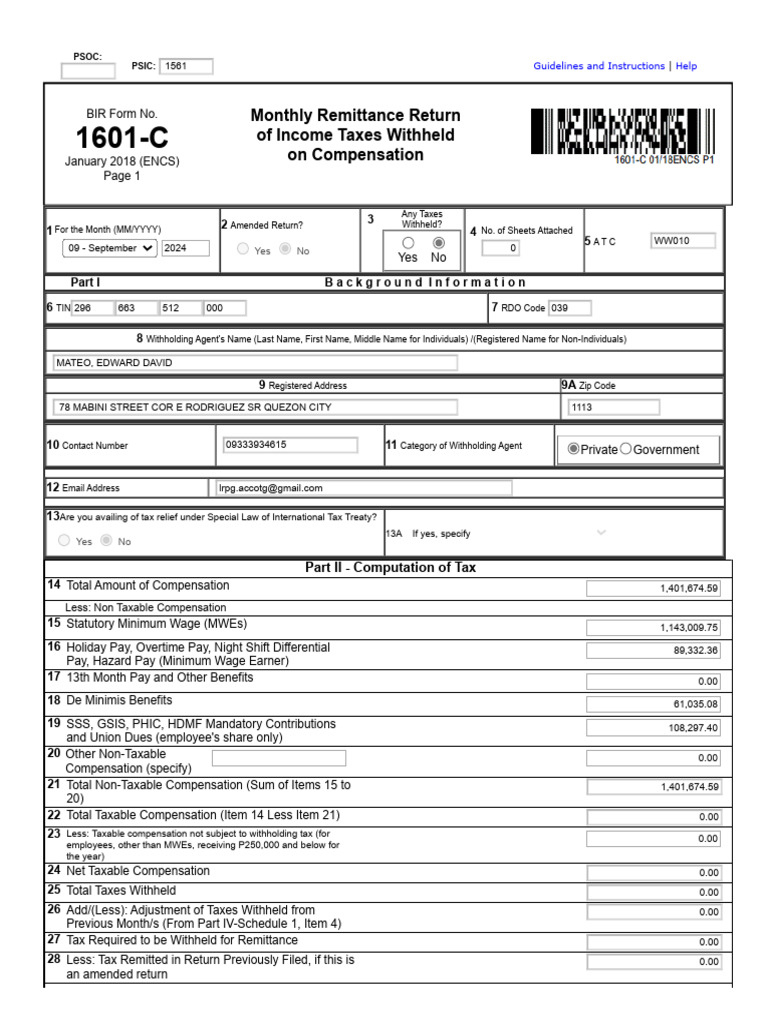 EFPS Home - EFiling and Payment System160109 | PDF | Economies | Public ...