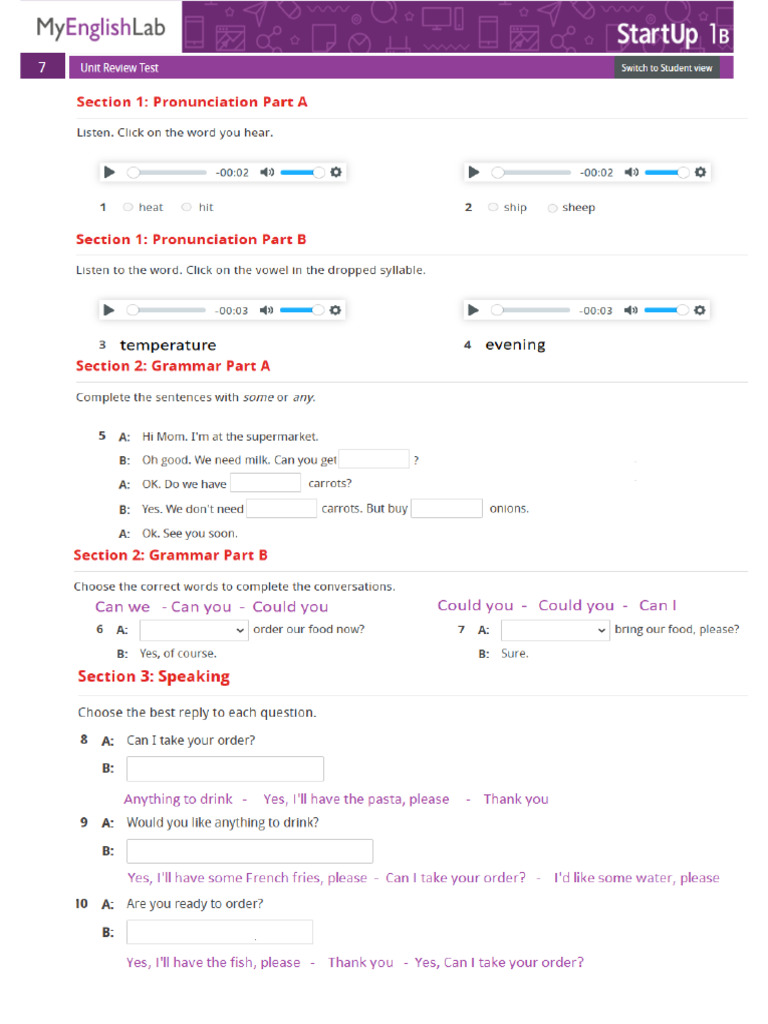 Practica Ingles 20 | PDF