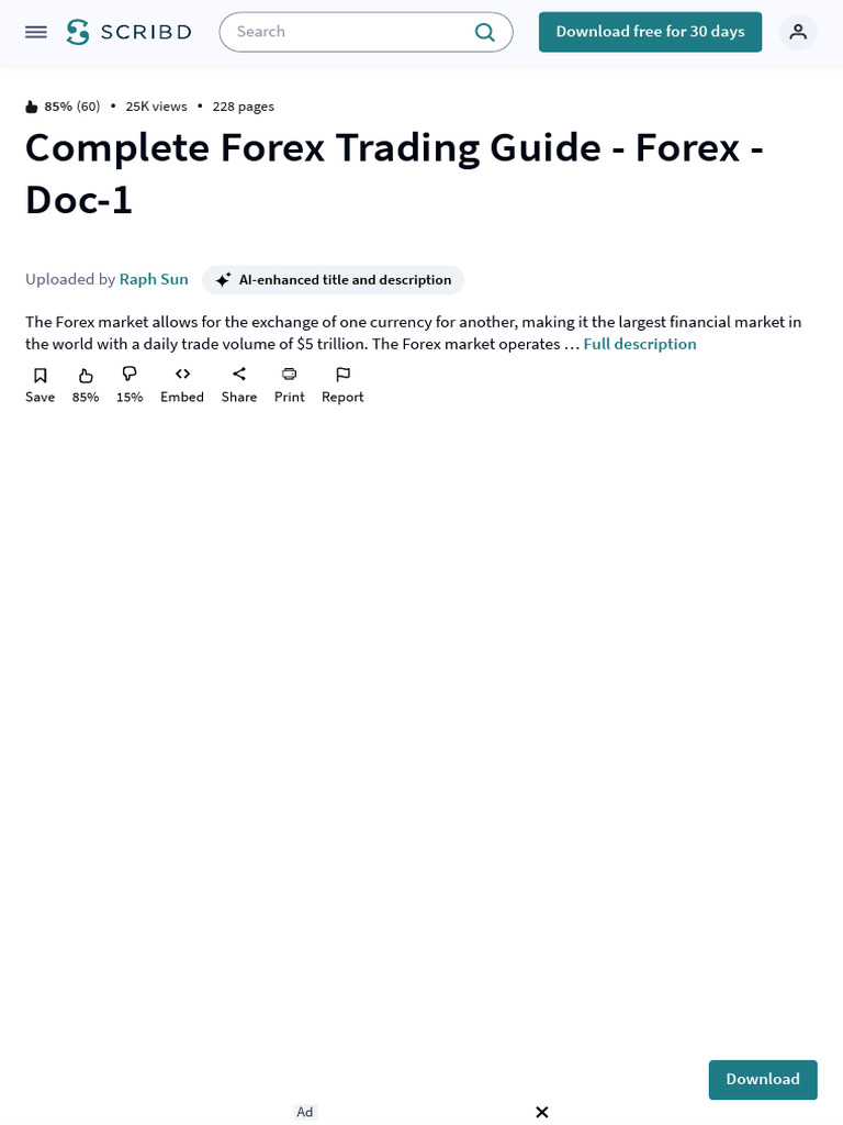 CompleteForexTradingGuide Forex Doc ...