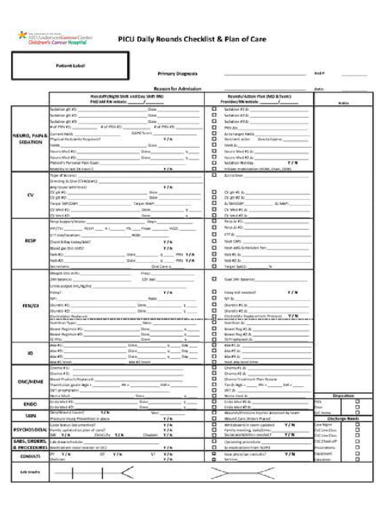 Rounding Checklist 4 | PDF