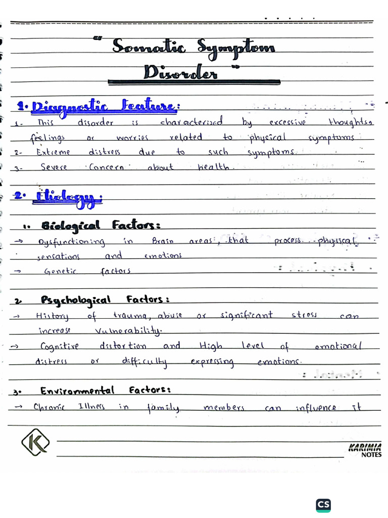 Psychopathology Assign 03 | PDF