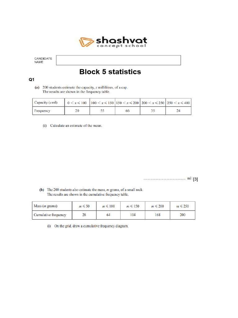 Assignment 5 Statistics | PDF