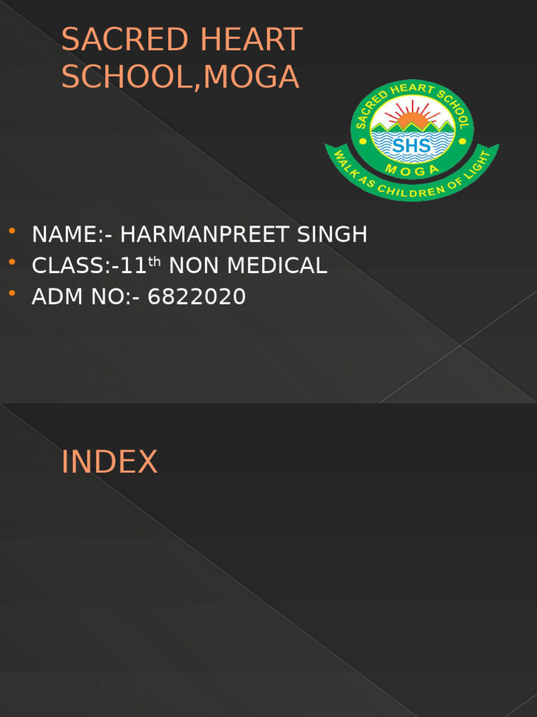 Sacred Heart School, Moga Harman | PDF | Elementary Mathematics ...