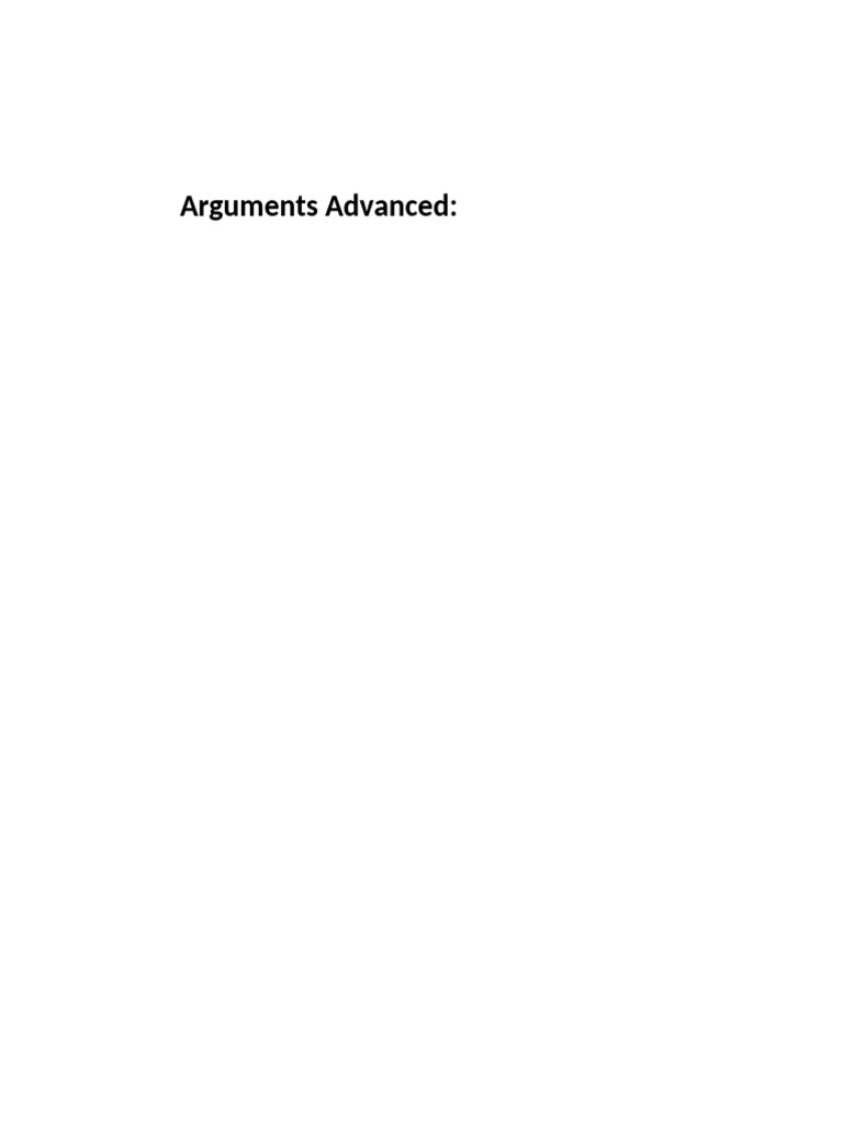 ARGUMENTS ADVANCED (Appellant) | PDF | Murder | Mens Rea