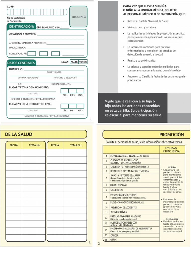 Cartilla para Imprimir 222 | PDF