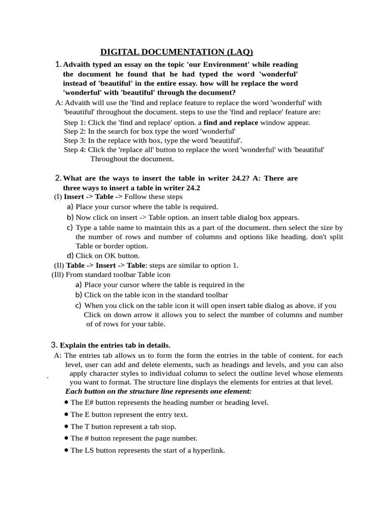 LibreOffice Writer: Document Editing Guide | PDF | Microsoft Word ...