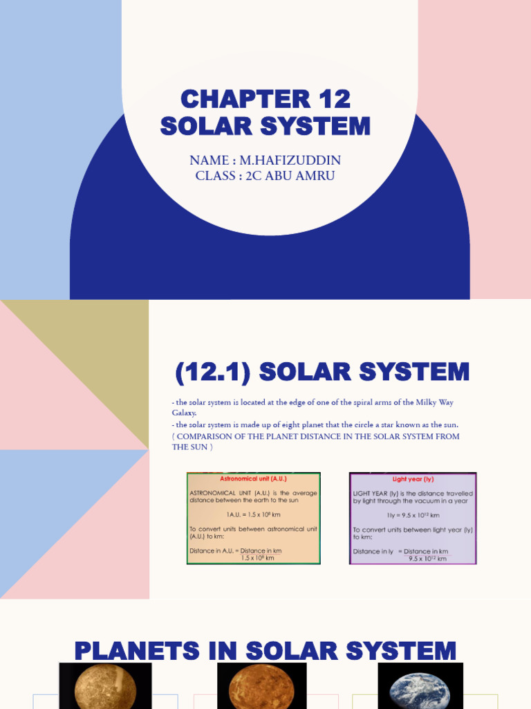 Solar System Basics for Students | PDF | Planets | Solar System