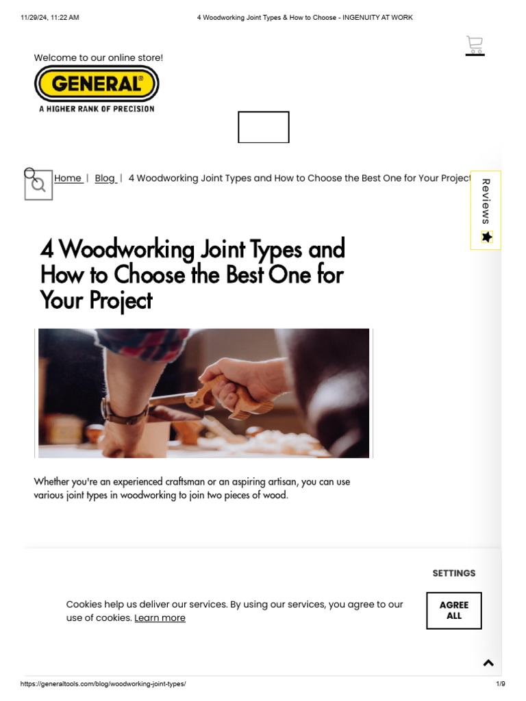 Woodworking Joint Types Explained | PDF | Woodworking