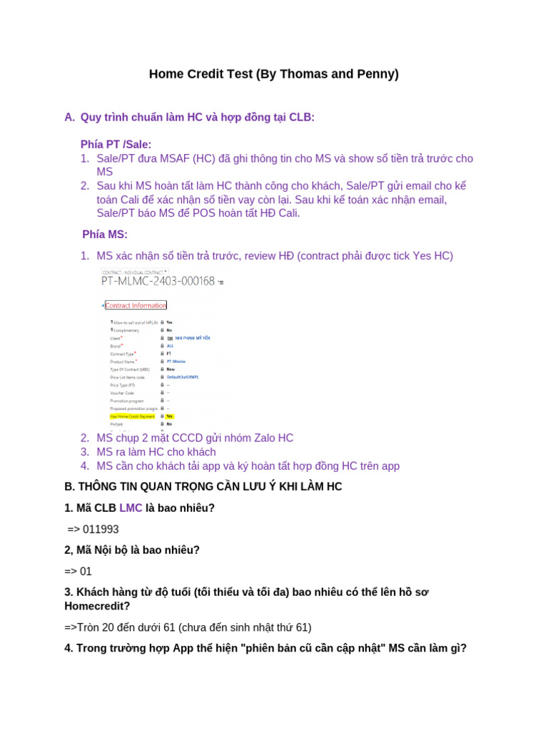 Homecredit Test Pdf