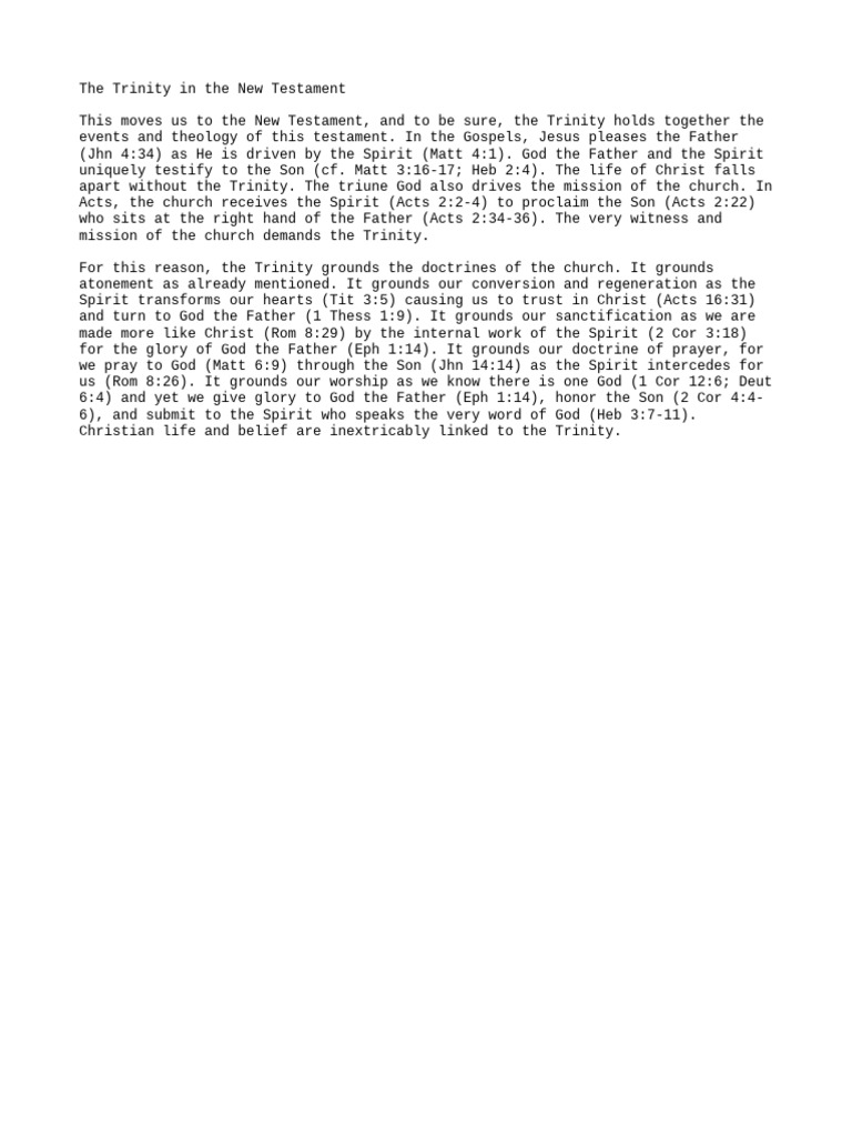 Trinity 4 | PDF