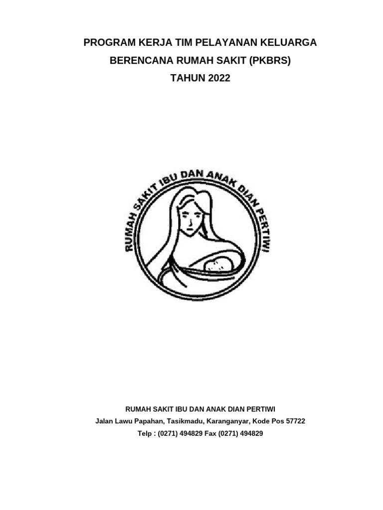 Program Kerja Tim Pelayanan Keluarga Berencana Rumah Skait | PDF