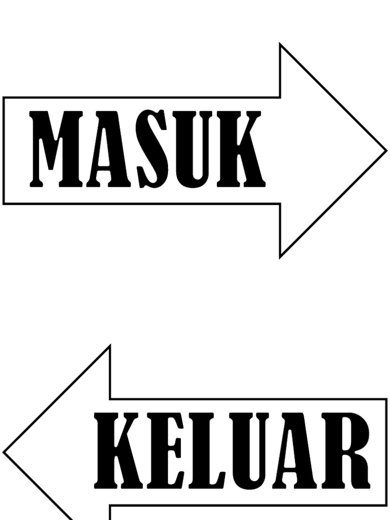 Masuk Keluar | PDF