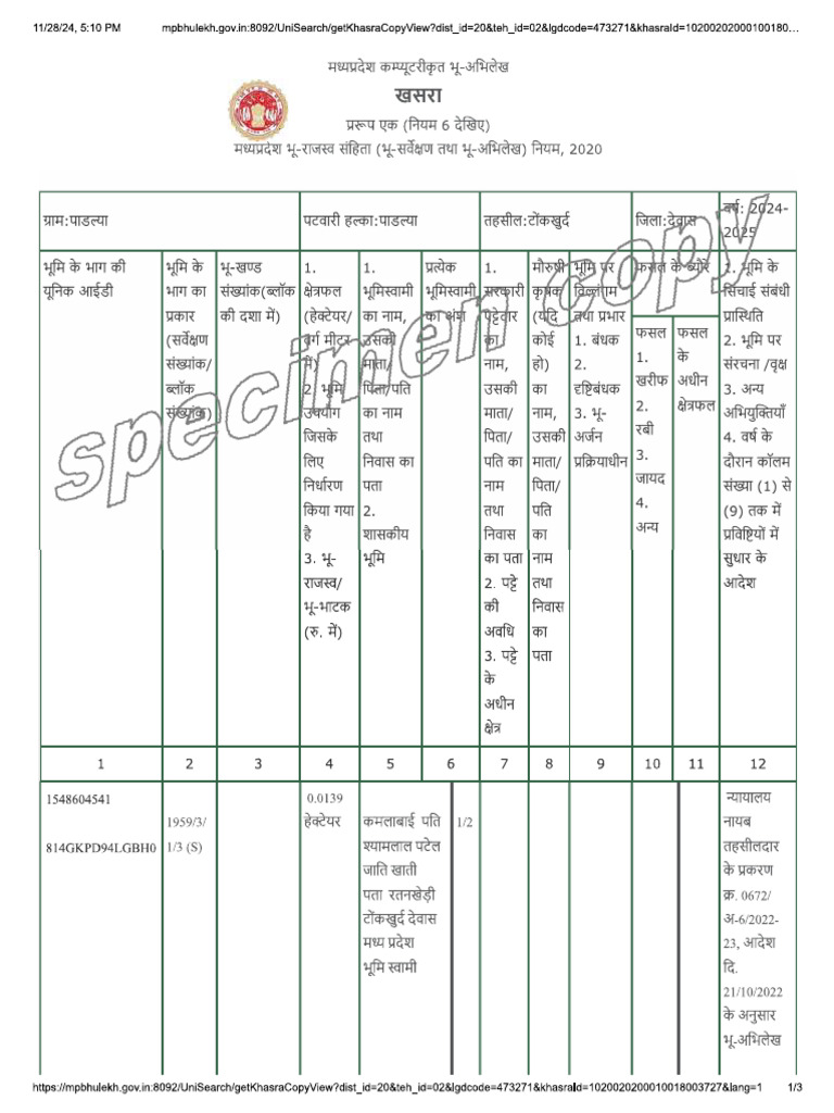 Shyamlal Khasra | PDF