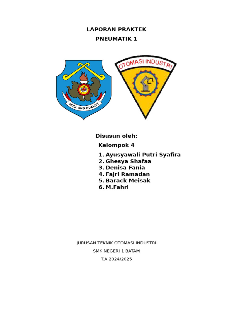 Laporan Praktek 1 Ske | PDF