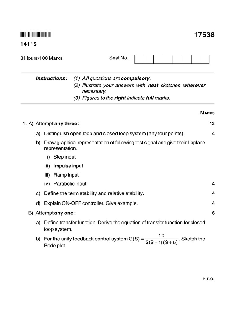 2014 Winter Question Paper | PDF | Feedback | Electrical Circuits