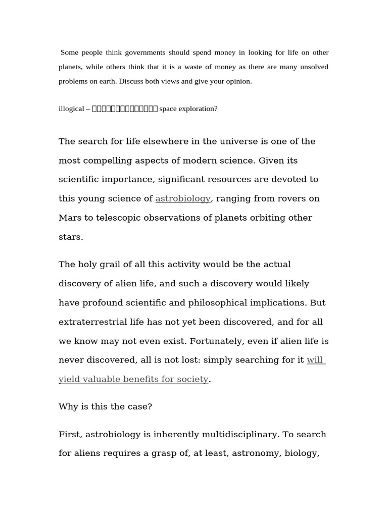 Writing Practice | PDF | Greenhouse Gas | Astrobiology