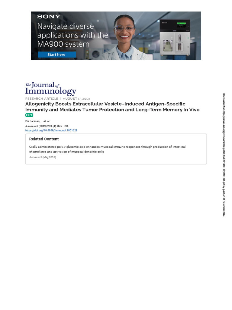 August Mid | PDF | T Cell | Interferon Gamma