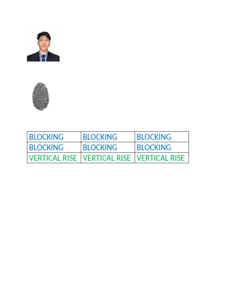 Blocking Blocking Blocking Blocking Blocking Blocking: Vertical Rise ...