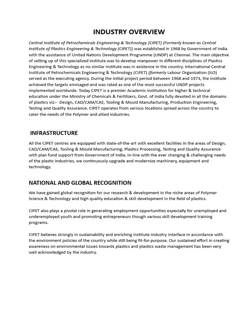 Industry Overview | PDF | Numerical Control | Technical Drawing