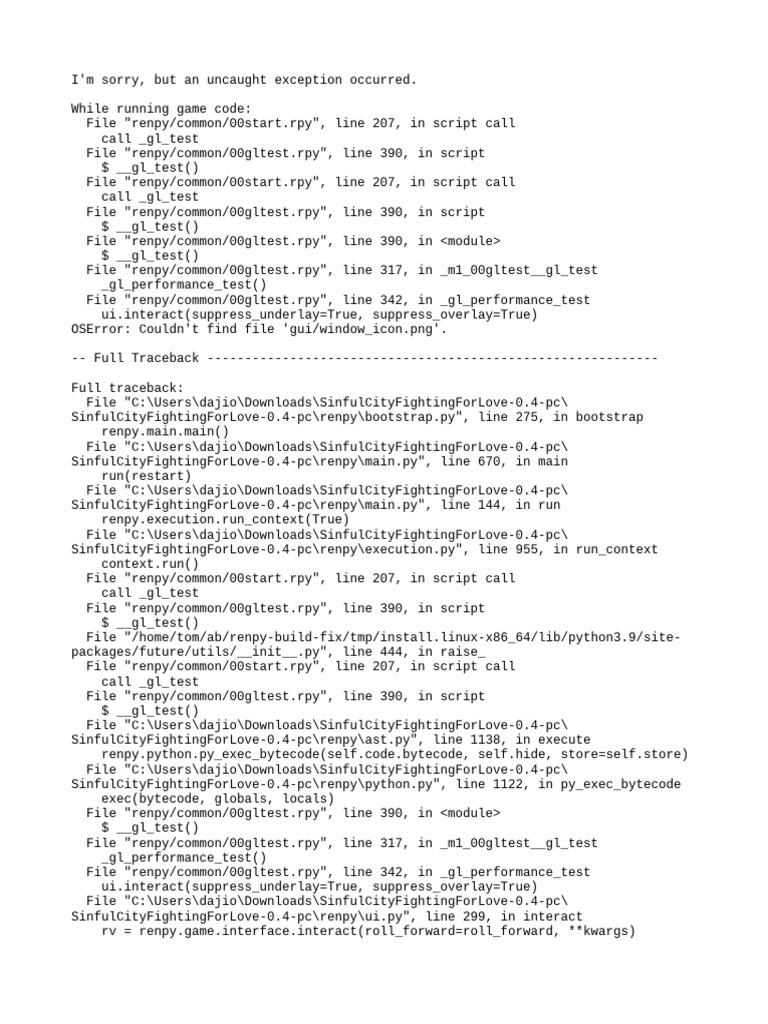 traceback | PDF | Operating System Families | Computer Architecture