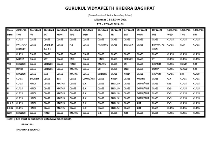 PT - 3 DATE SHEET | PDF