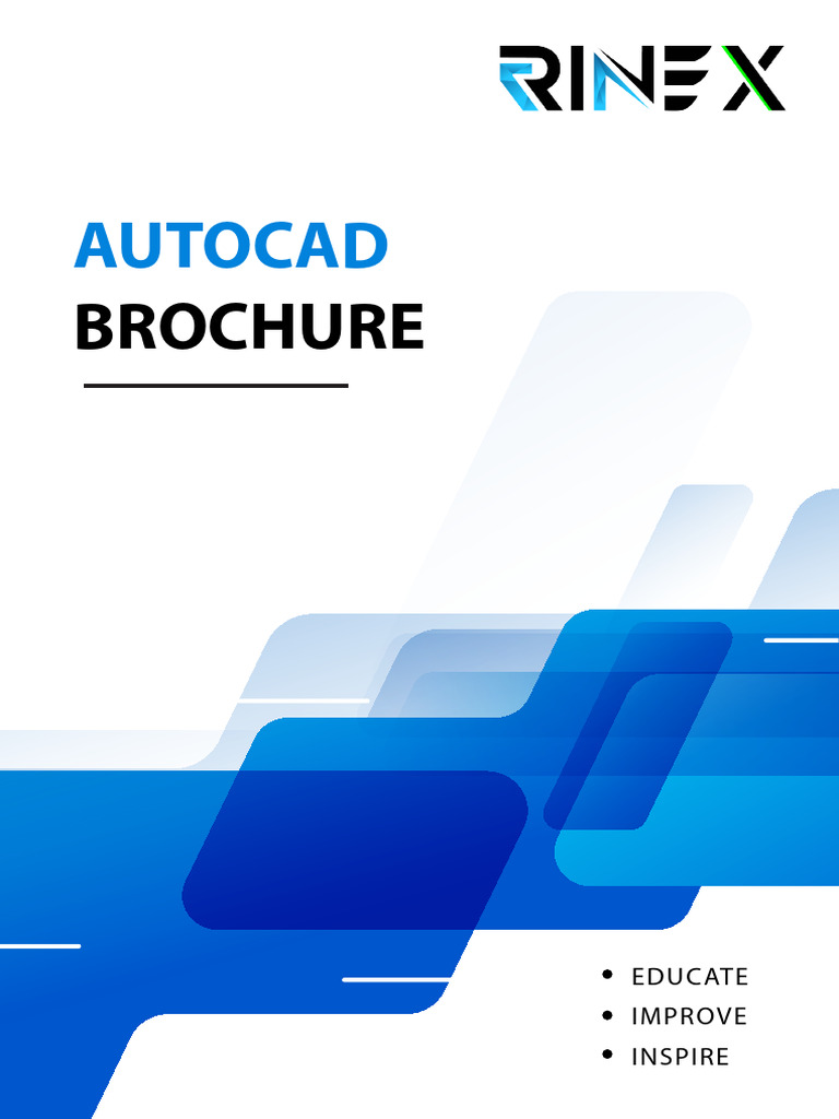 autocad brochure | PDF | Internship | Job Hunting