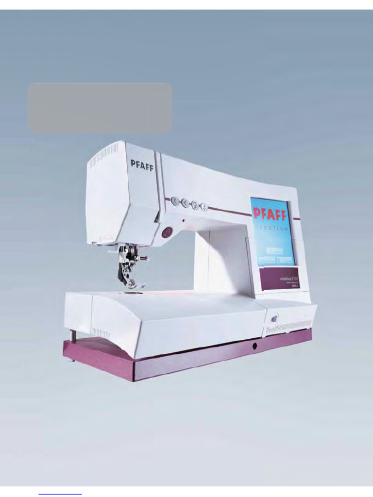 creative_2170_maintenance | PDF | Embroidery | Sewing Machine