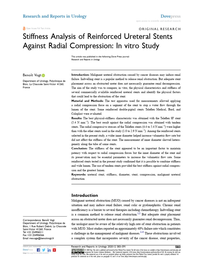 clinical paper 2 | PDF | Stent | Kidney