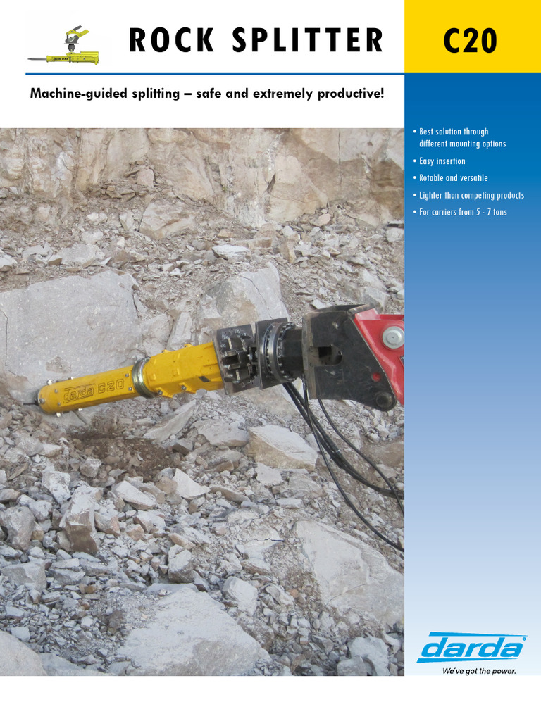 Rock-Splitter C20 CRD | PDF