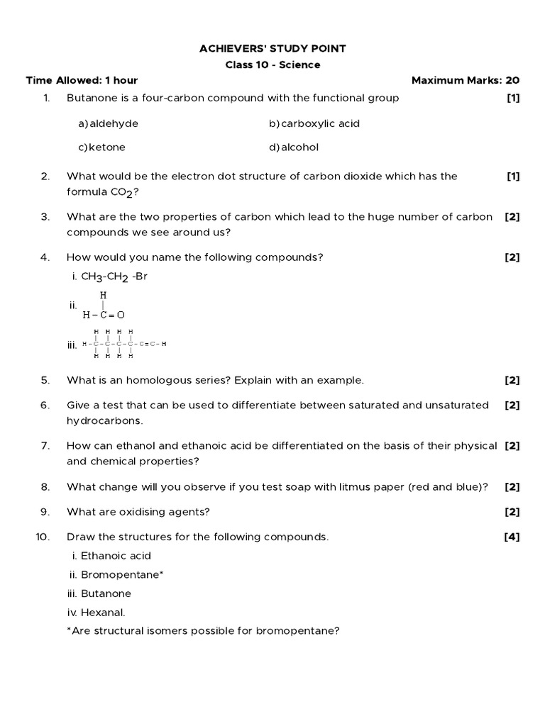 Science Test | PDF