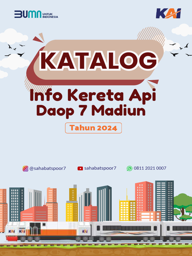 Tarif Kereta Api Daop 7 Madiun 2024 | PDF