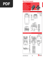Datasheet MicroSD Module | PDF