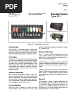 FMS Semiflush Test Switches Overview | PDF | Switch | Brown